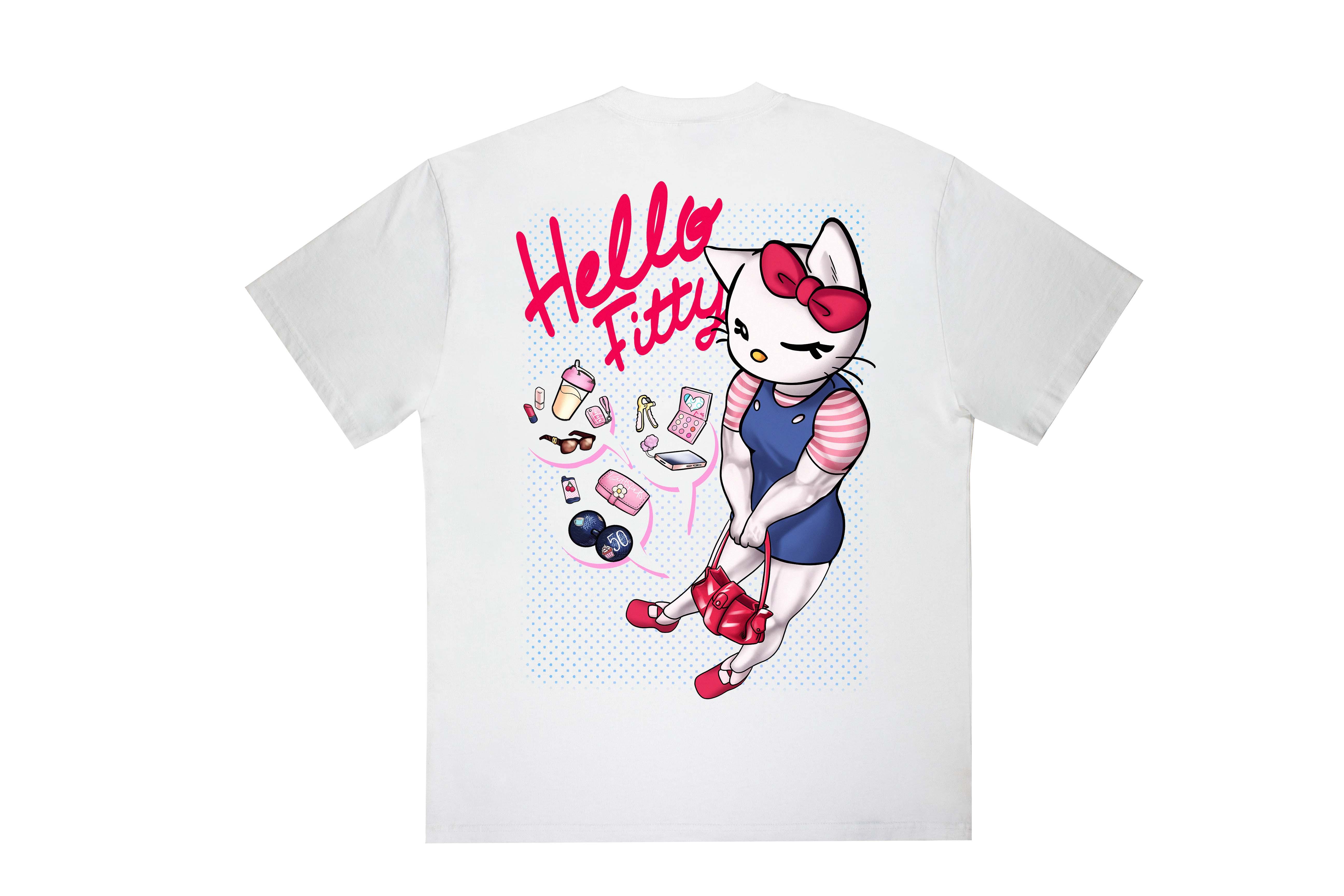 Premium Buff Cover - Oversize Tee with Exclusive Hello Fitty Design ...